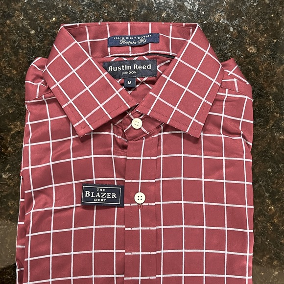 Austin Reed | Shirts | Austin Reed London 0 Two Ply Cotton Bespoke Fit ...